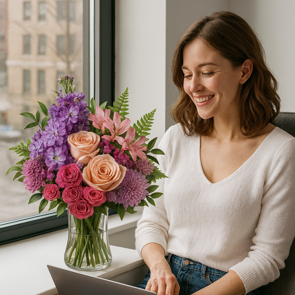 Bouquets de Roses Fraîches – Livraison de Fleurs en Québec
