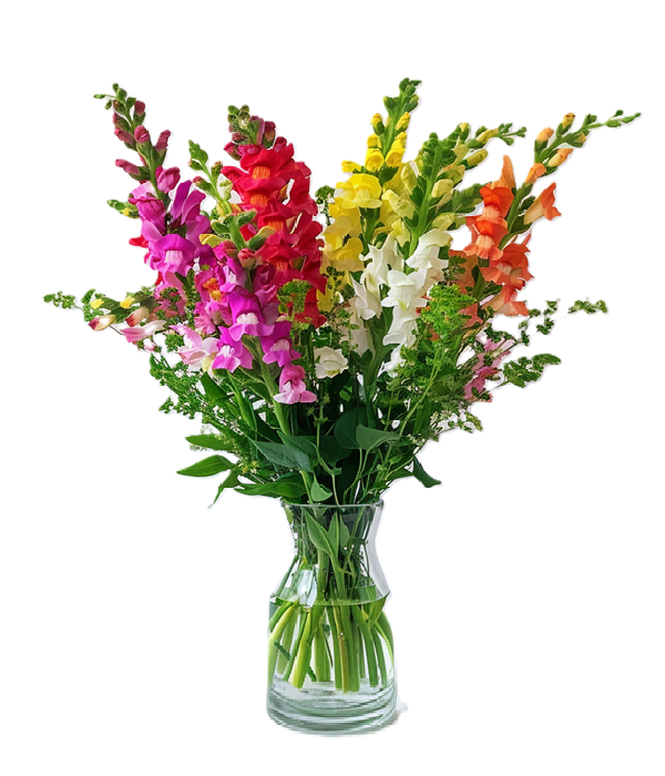 Fleur Québec - Vibrant Super Snapdragons Potted Plant: Colorful Flowers ...